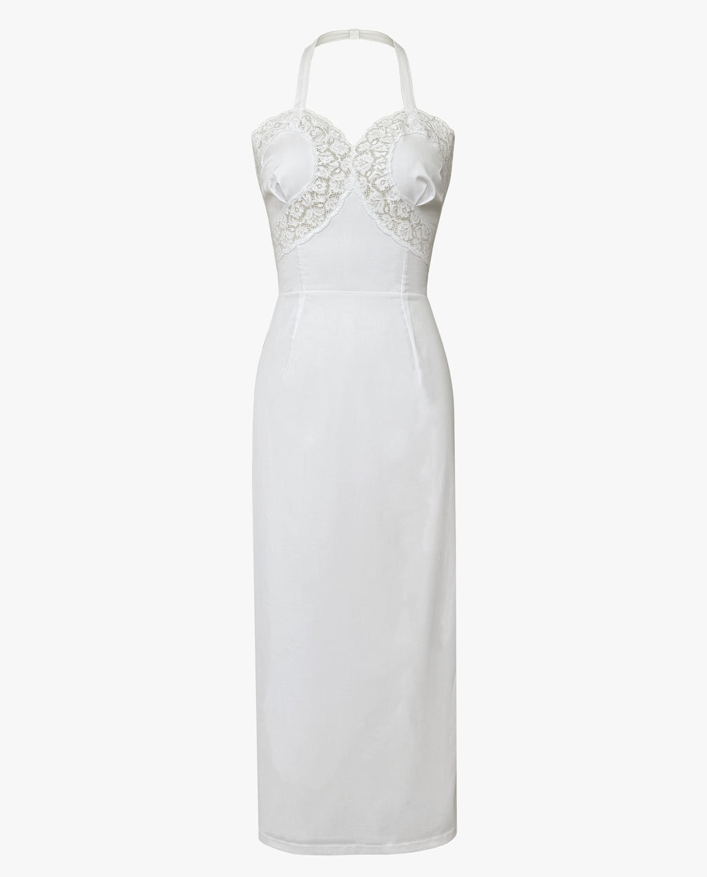 The Sylvie cotton poplin dress - White – Coutille